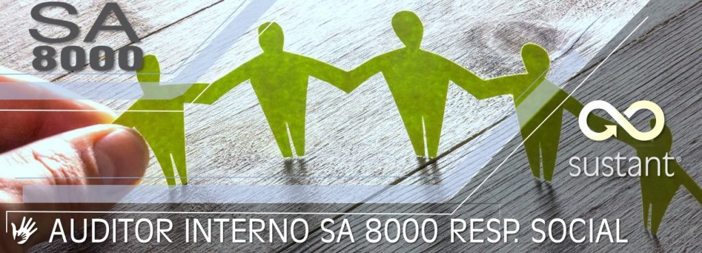 Auditor Interno SA8000 Responsabilidad Social - Sustant Academy